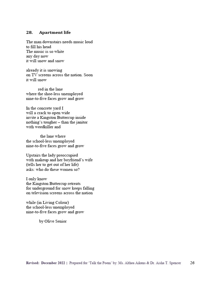 Poems for JCDC | PDF