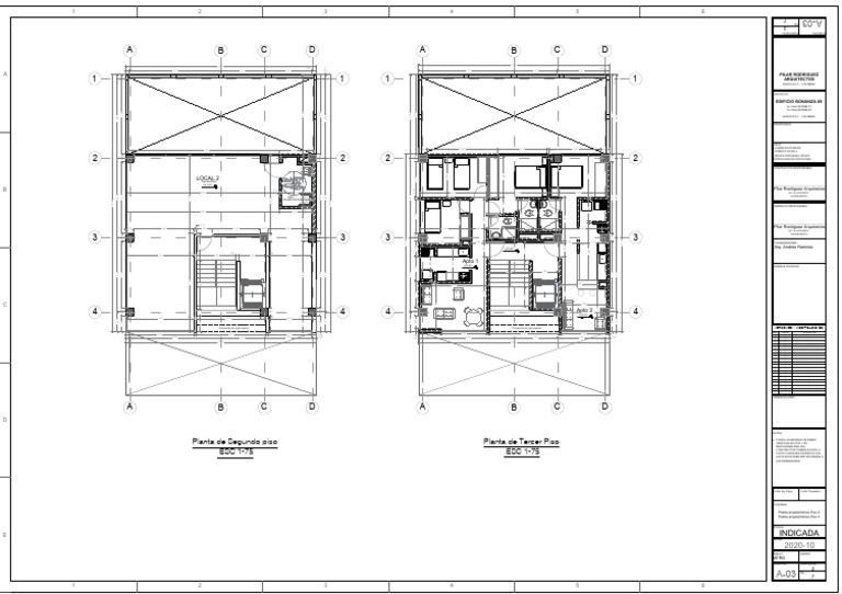 Planos Bonanza Rev 1 - Recover-Planta 2 y 3 | PDF