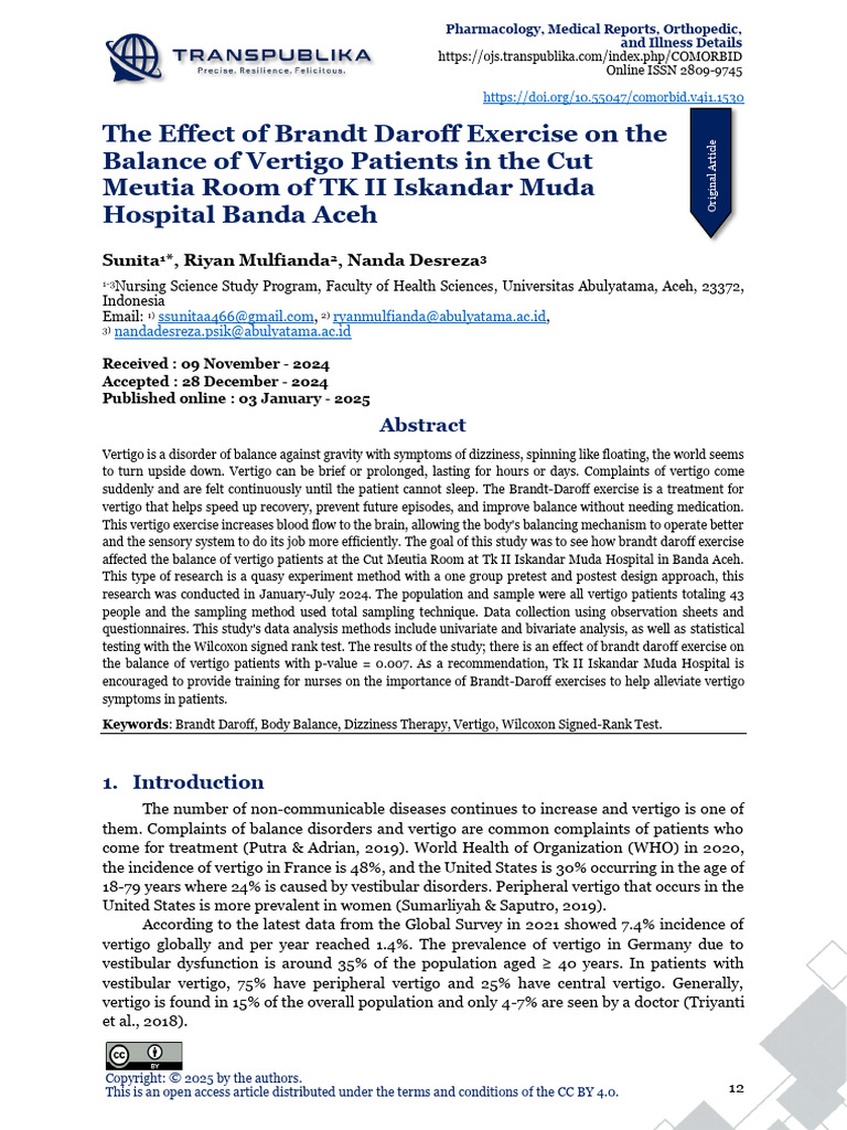 12 20+ (1530) +sunita COMORBID+ +the+Effect+of+Brandt+Daroff+Exercise ...