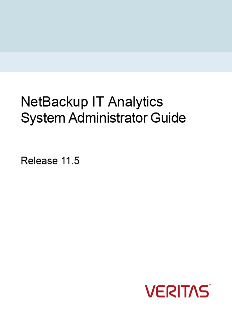 NetBackup IT Analytics Administrator Guide v11.5 | PDF | Databases | Transport Layer Security