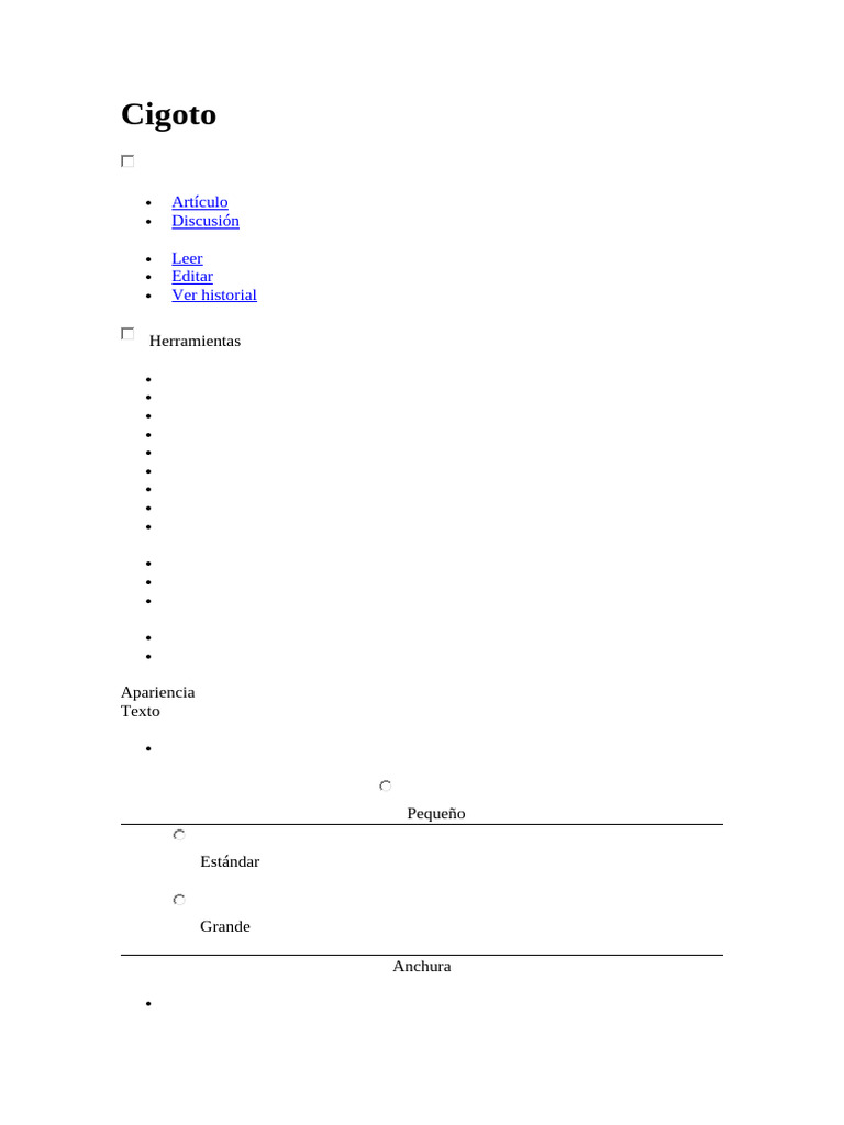 cigoto | PDF | Zoología | Ciencias de la vida