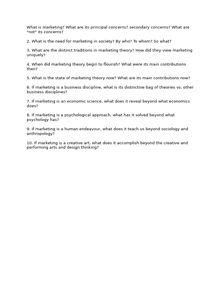 What Is Marketing | PDF
