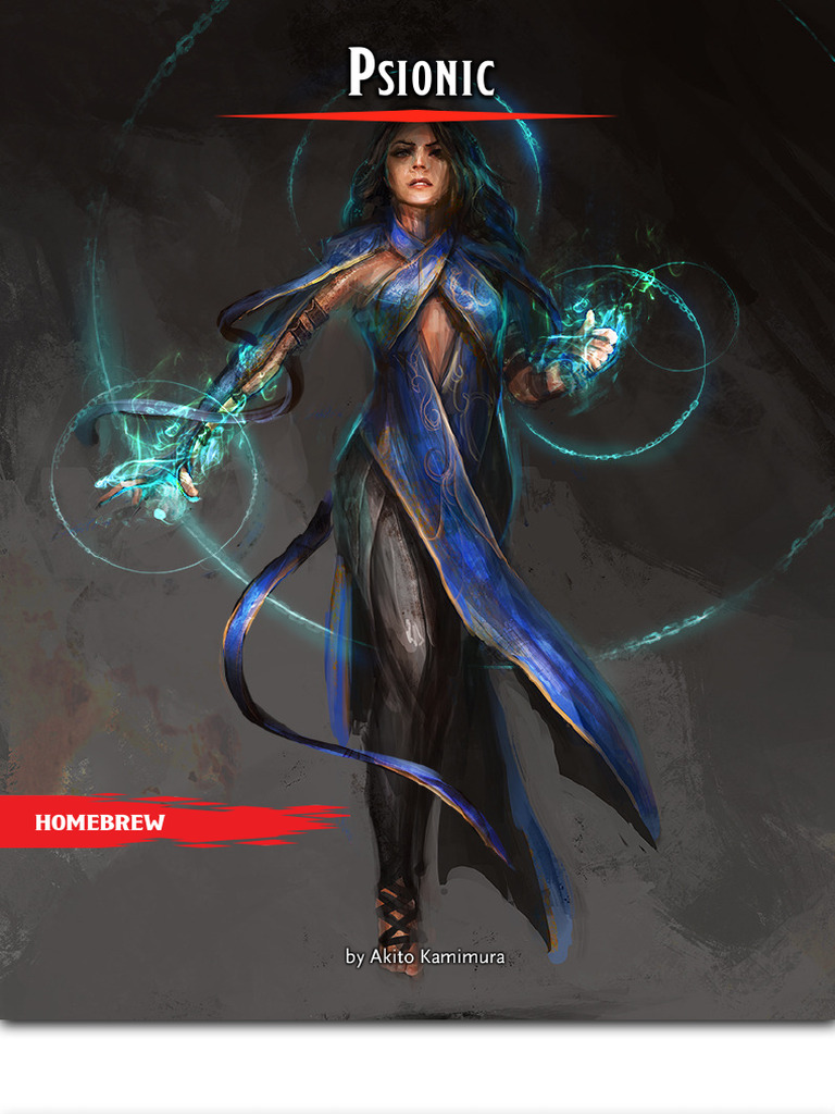 AkitoKamimura_Psionic 5e _ GM Binder | PDF