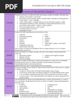Op Art: Defining 3-D Form for 5th Grade | PDF | Composition (Visual ...