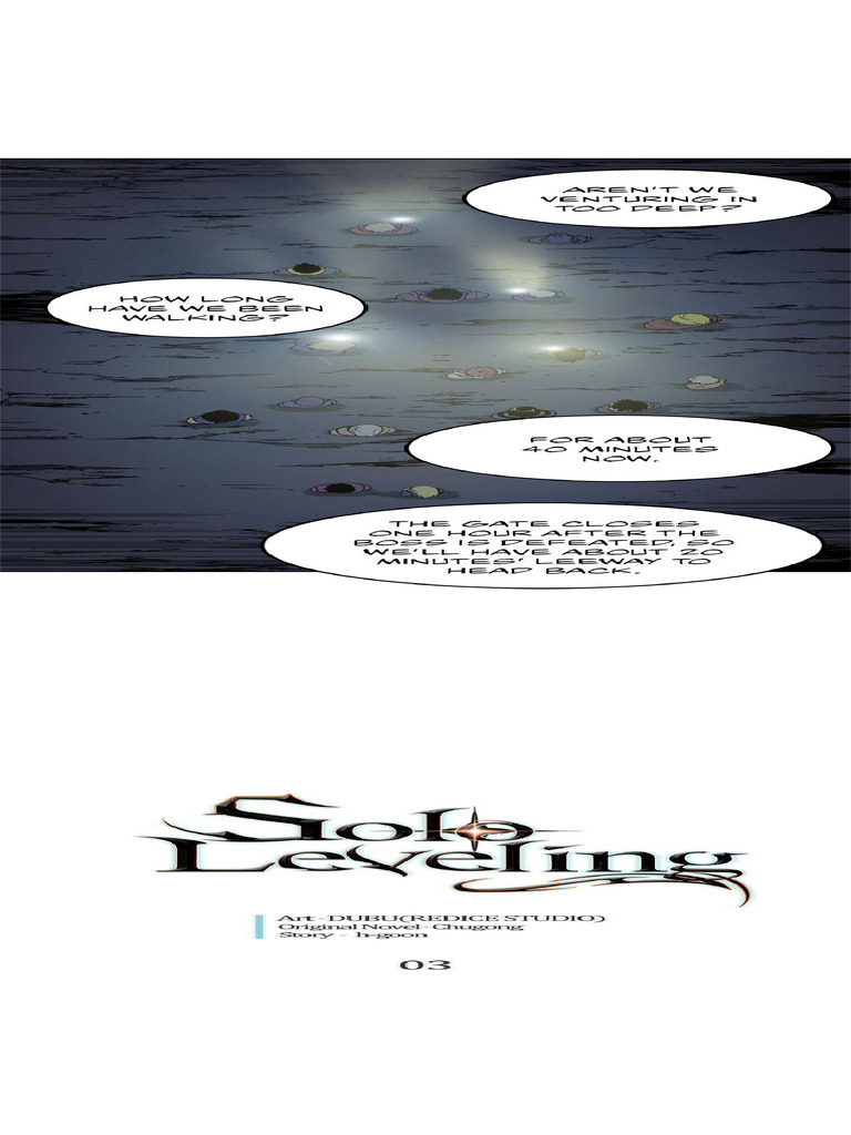 Solo Leveling - Chapter 3 | PDF