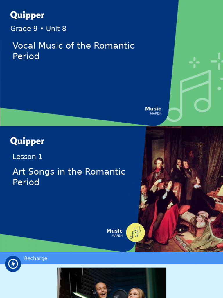 Romantic Art Songs in Music Education | PDF | Songs | Romantic Music
