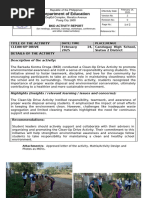 Clean Up Drive Activity Design Template | PDF