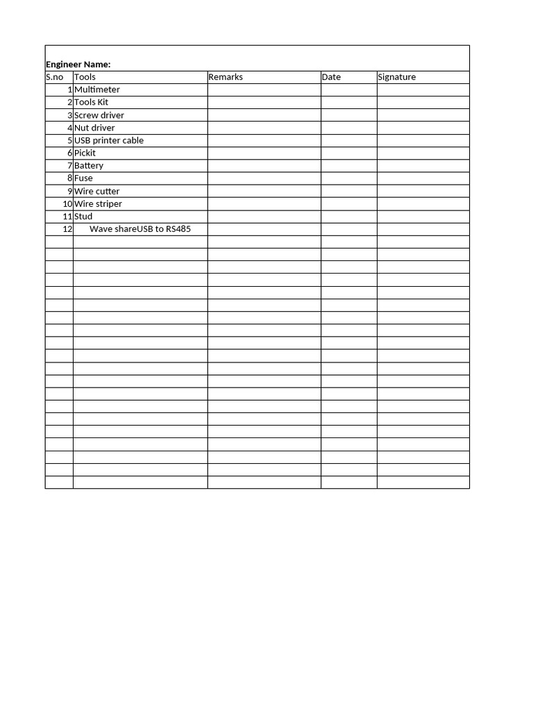 Essential Tools for Engineers | PDF