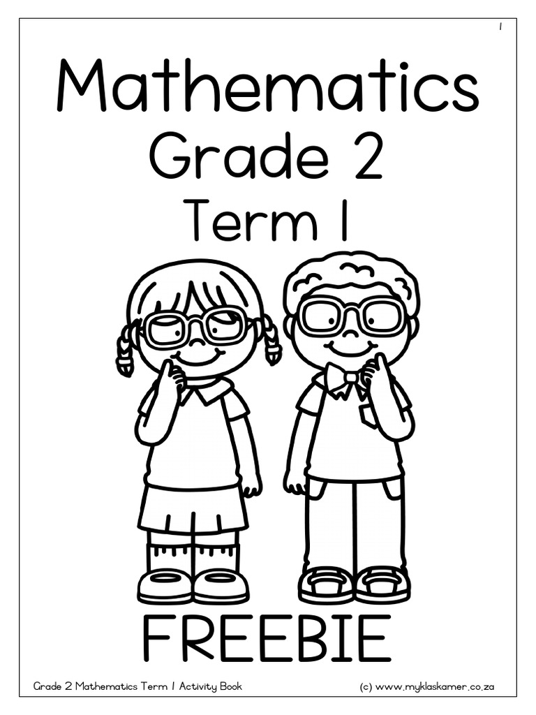 Grade 2 Term 1 Math Activity Book | PDF | Mathematics | Mathematical Notation