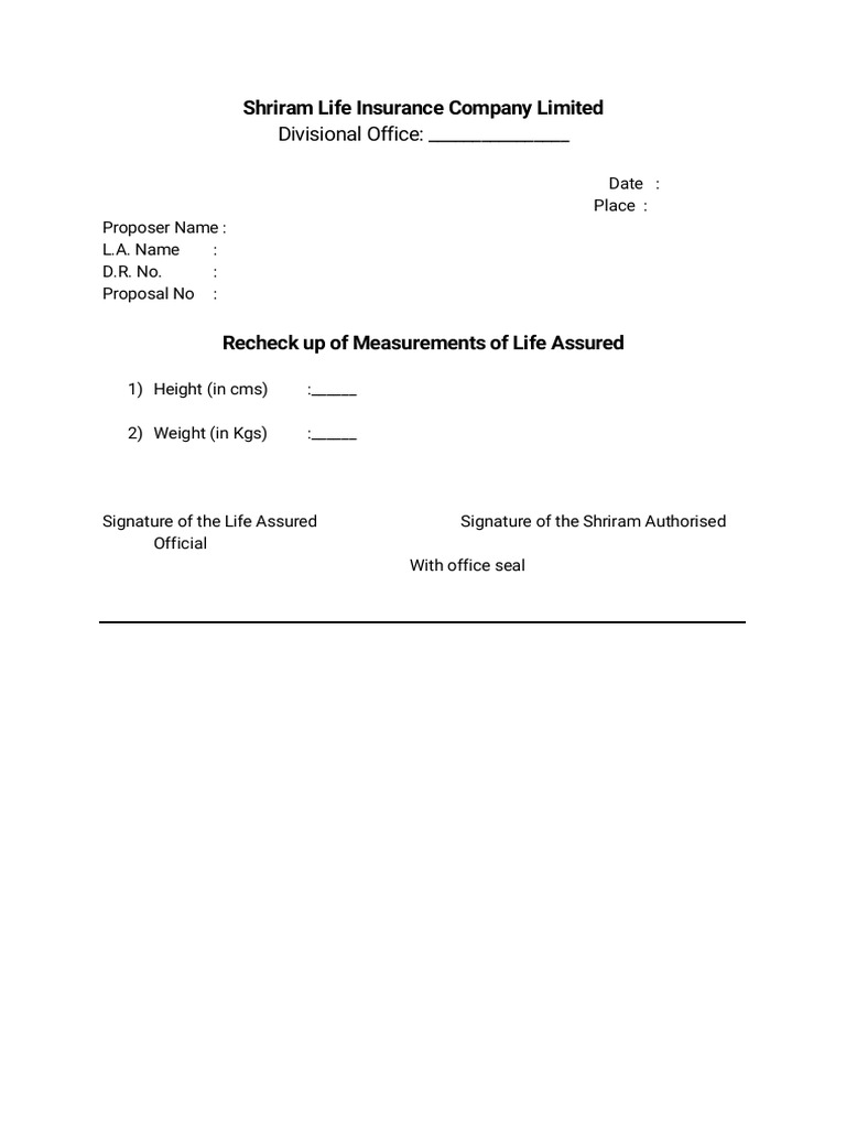 Hight Weight | PDF