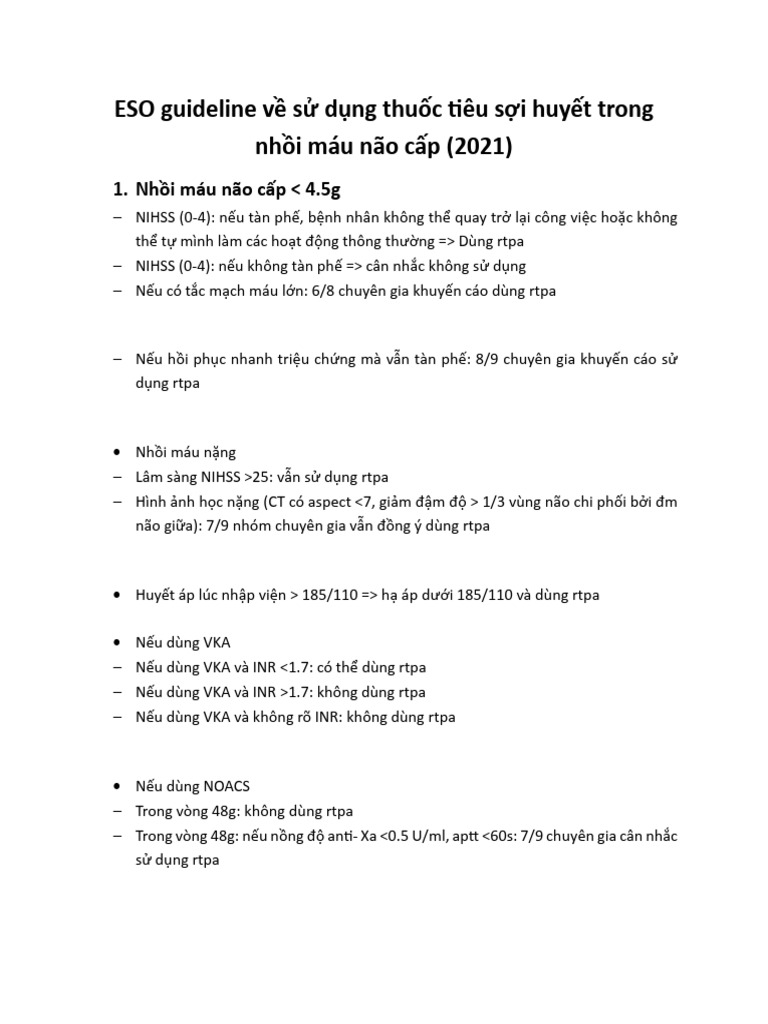 Eso Guideline | PDF