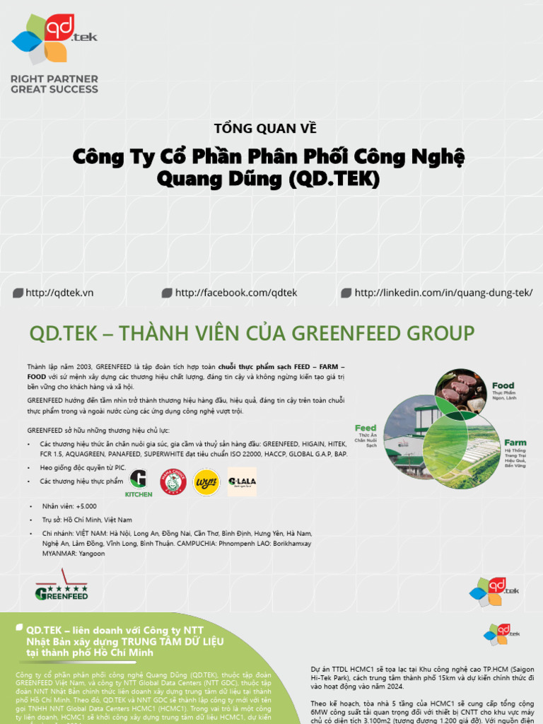 QDTEK Company Introduction - 2024 Update - VIE | PDF