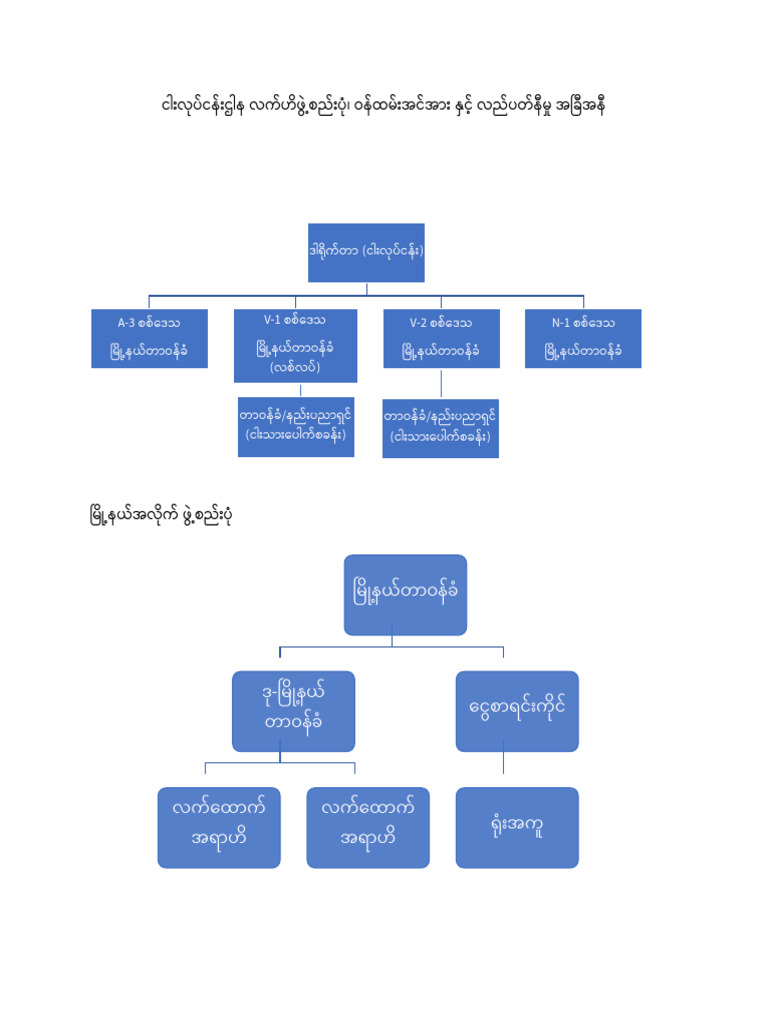 Org Chart & Activities Being Implemented by DoF | PDF
