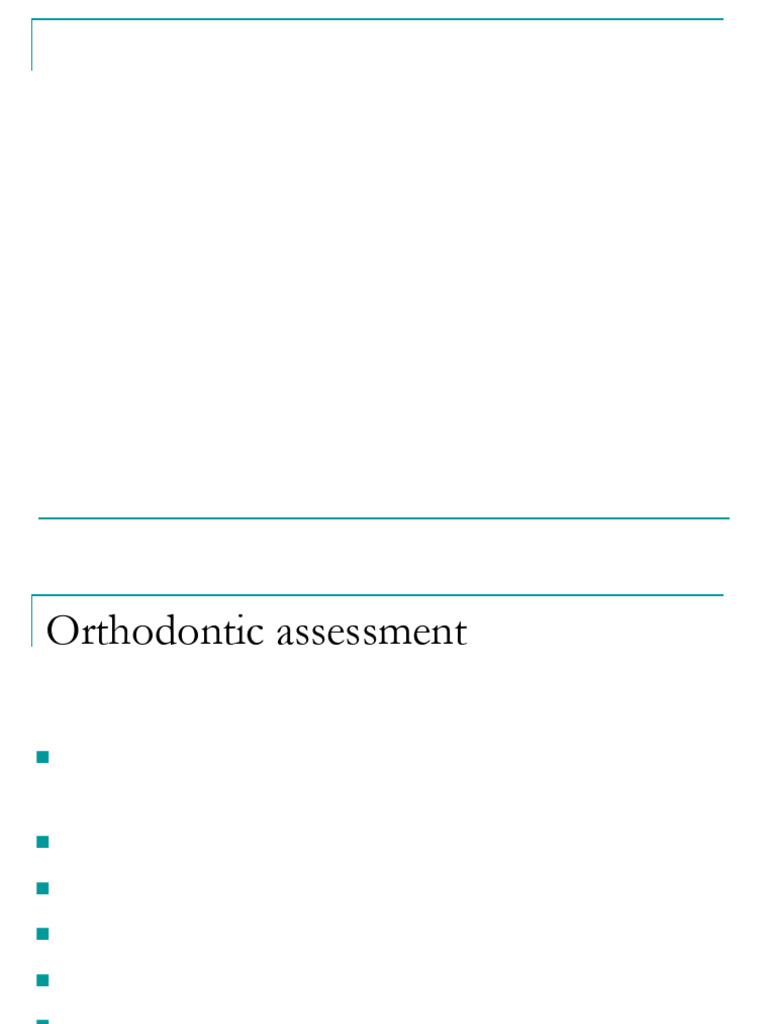 Cast Analysis | PDF | Orthodontics | Tooth