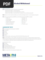 Ciwa Ar Chart | PDF | Medicine | Psychoactive Drugs