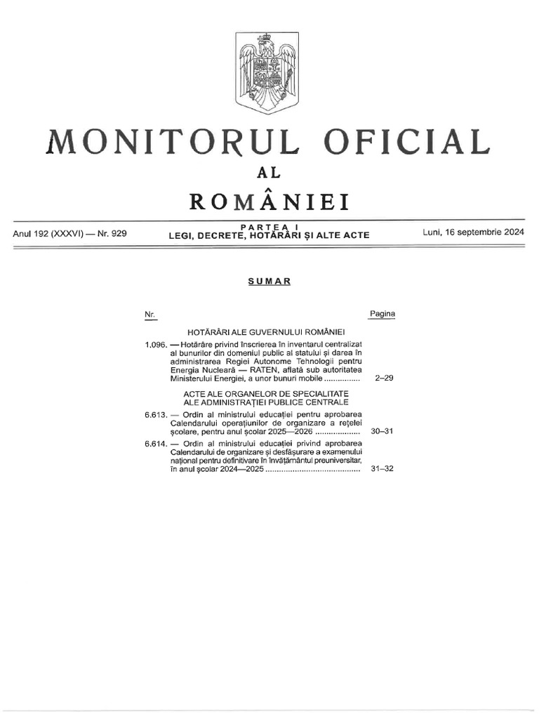 OME Nr. 6613, 6614 - Definitivat 2024 | PDF