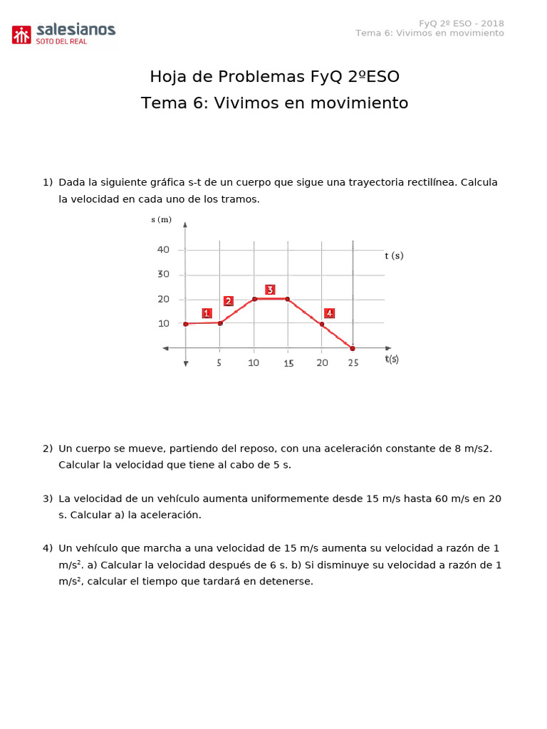 Ejercicios Deberes 9 - 5 Tema 6 | PDF