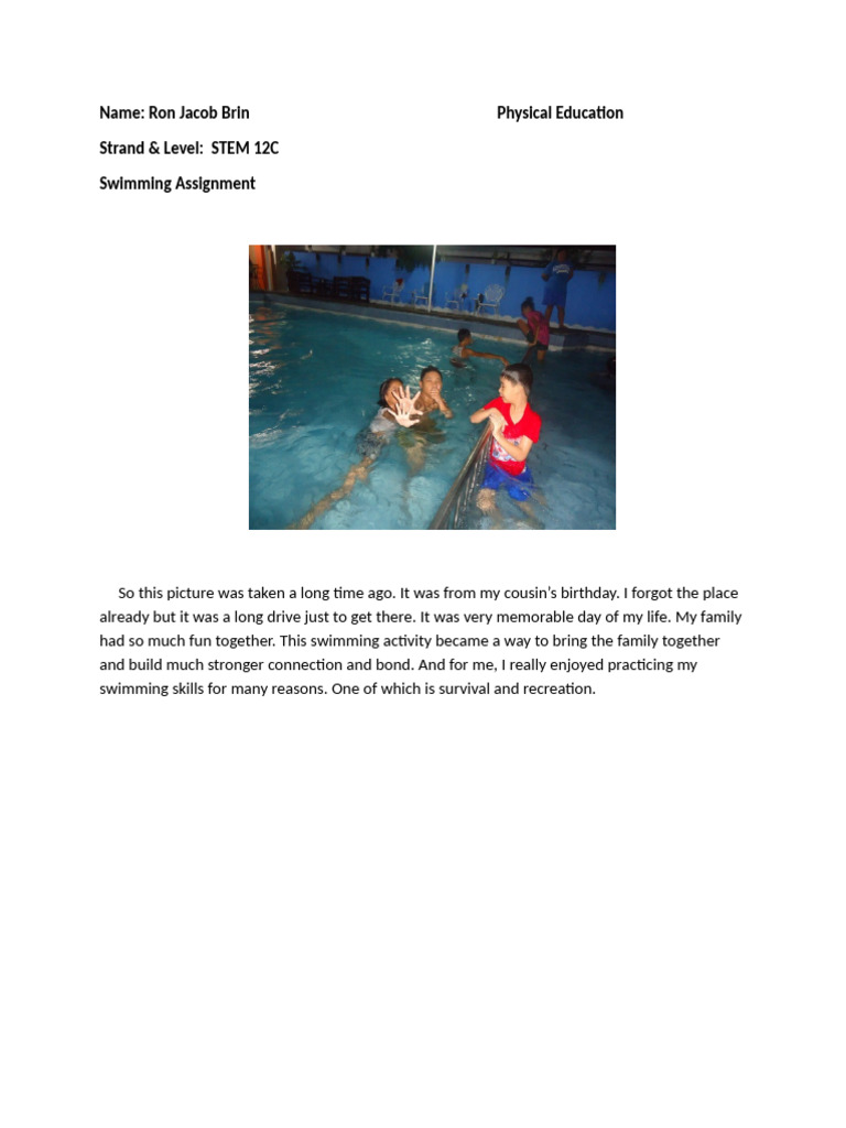 Swim | PDF