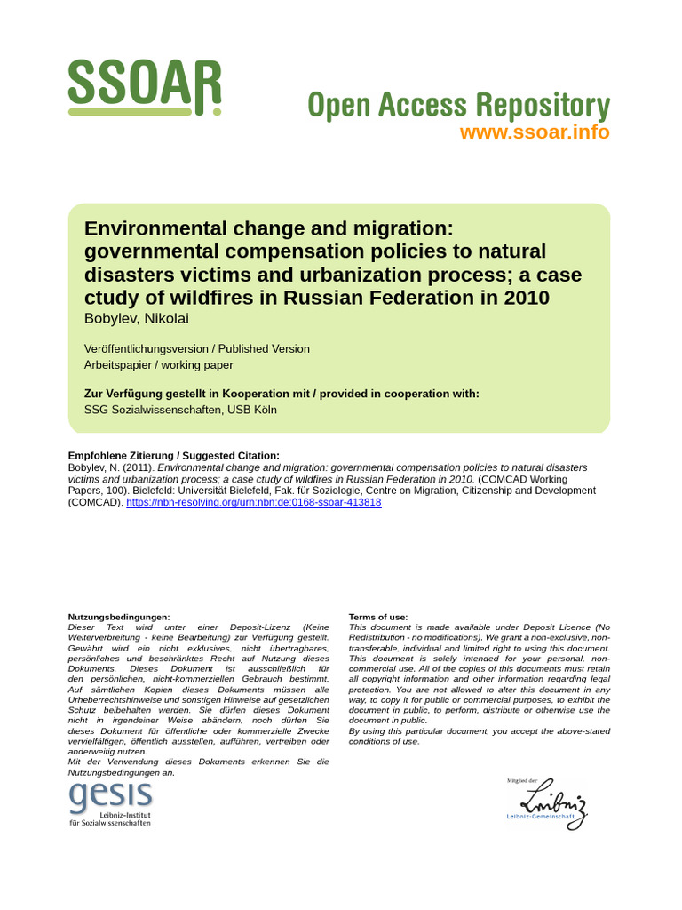 Ssoar-2011-Bobylev-Environmental Change and Migration Governmental ...