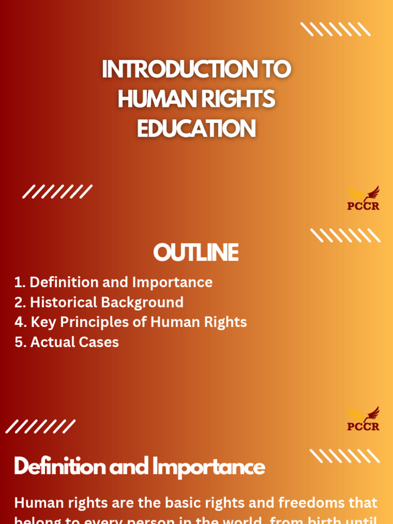 Introduction To Human Rights Education | PDF | Human Rights ...