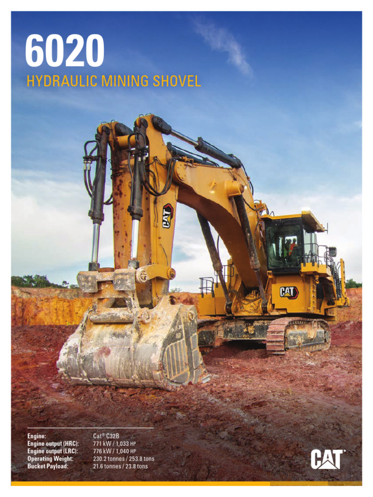 6020 Hydraulic Mining Shovel | PDF | Engines | Efficient Energy Use