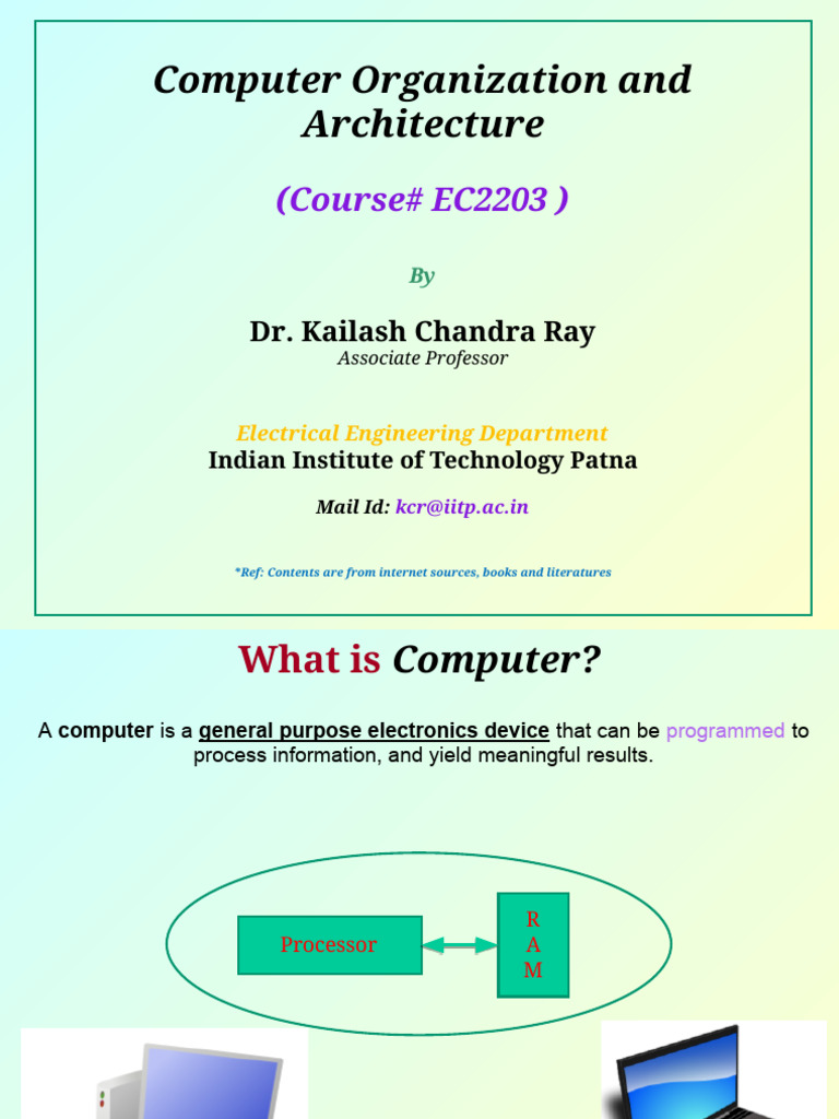 Coa 2203 | PDF | Central Processing Unit | Computer Architecture
