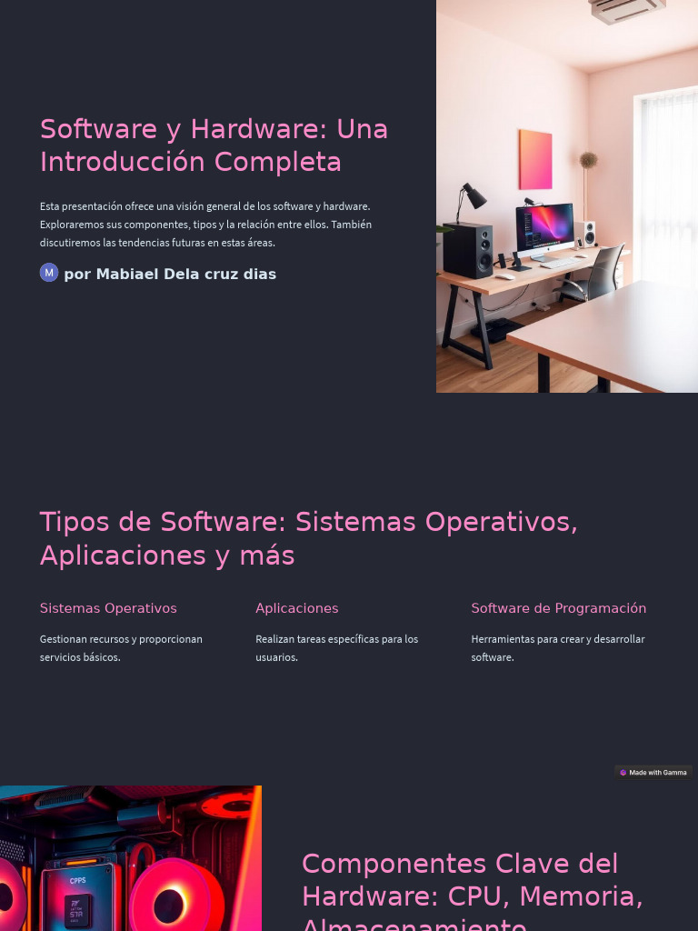 Introducción a Software y Hardware | PDF