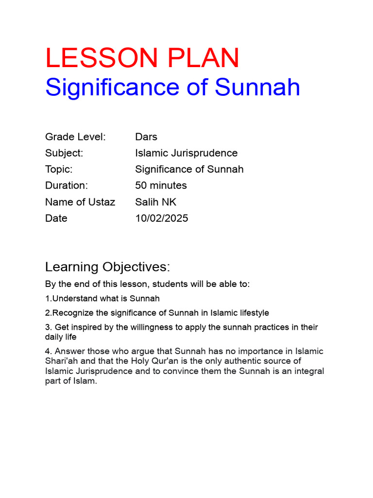 Teaching Notes | PDF