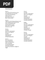 Lyrics of Lapit | PDF