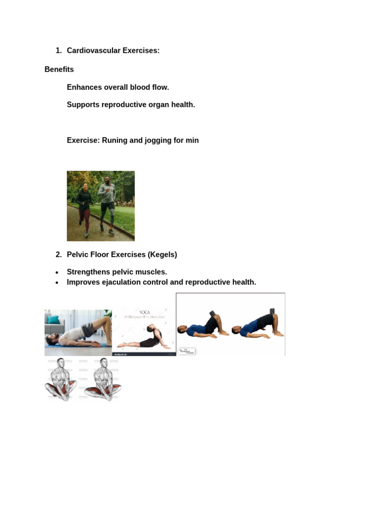 Exercises to Boost Reproductive Health | PDF