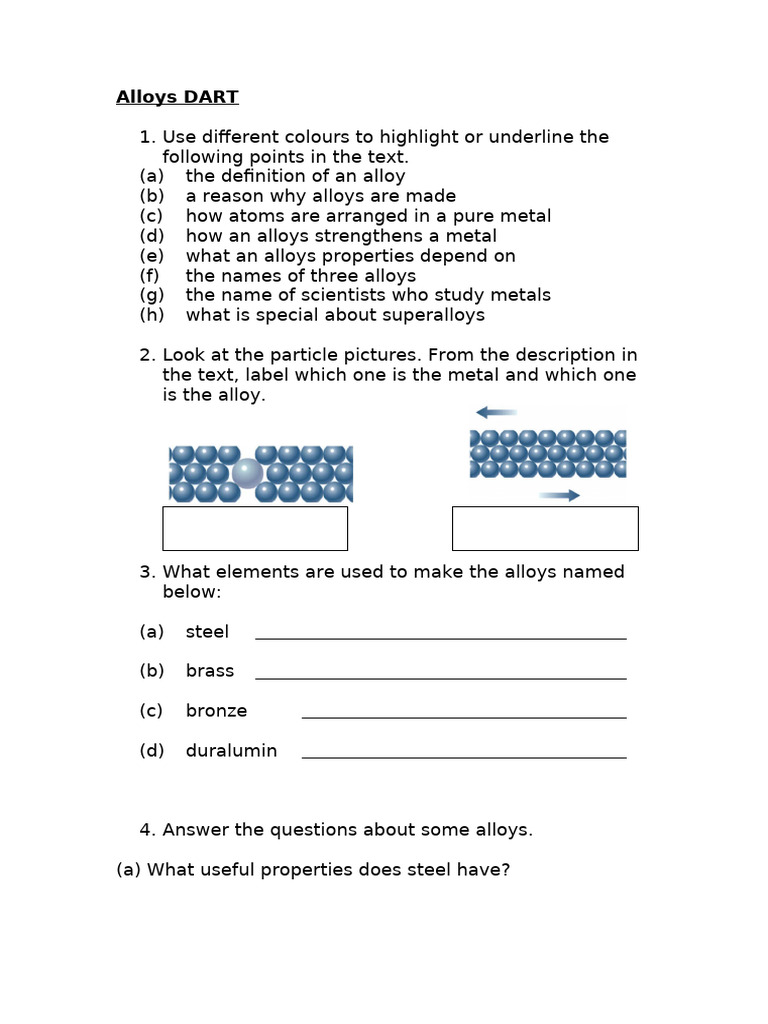 Understanding Alloys: Properties and Uses | PDF