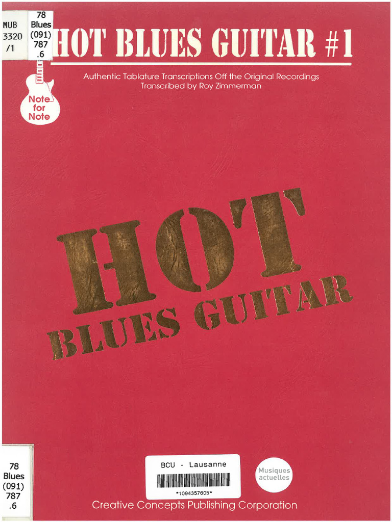 Hot Blues Guitar 1 | PDF