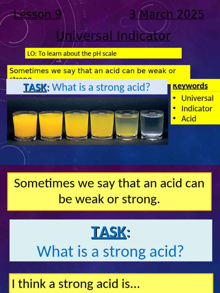 Understanding Universal Indicators in pH | PDF