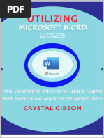 MICROSOFT WORD 2025 Book | PDF | Cursor (User Interface) | Microsoft Office