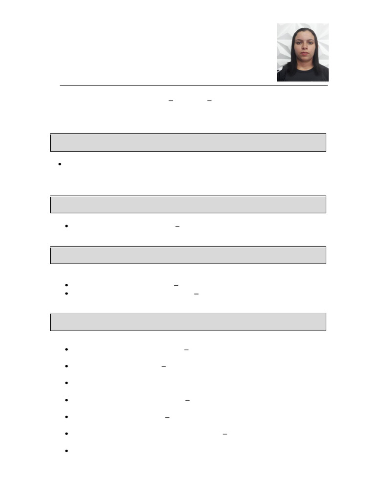 Currículo Amanda 1 | PDF