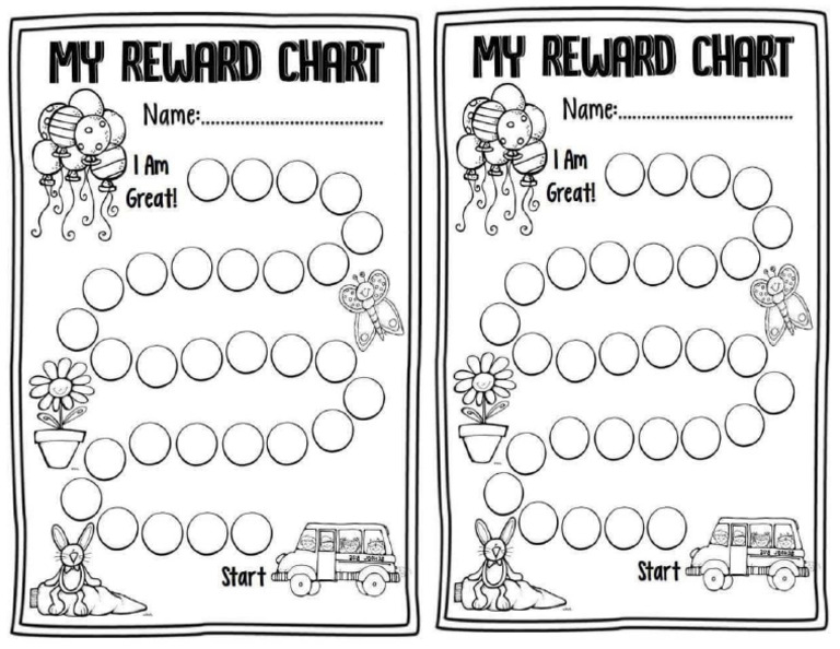 Reward Chart Double | PDF