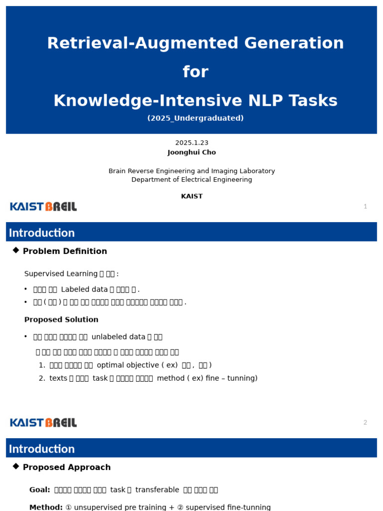 Retrieval-Augmented Generation For Knowledge-Intensive NLP Tasks | PDF
