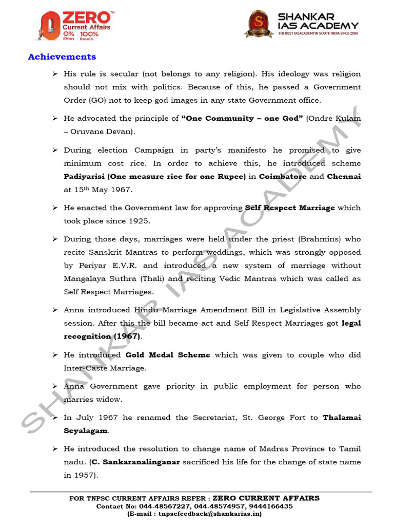 Anna - Durai 9 | PDF