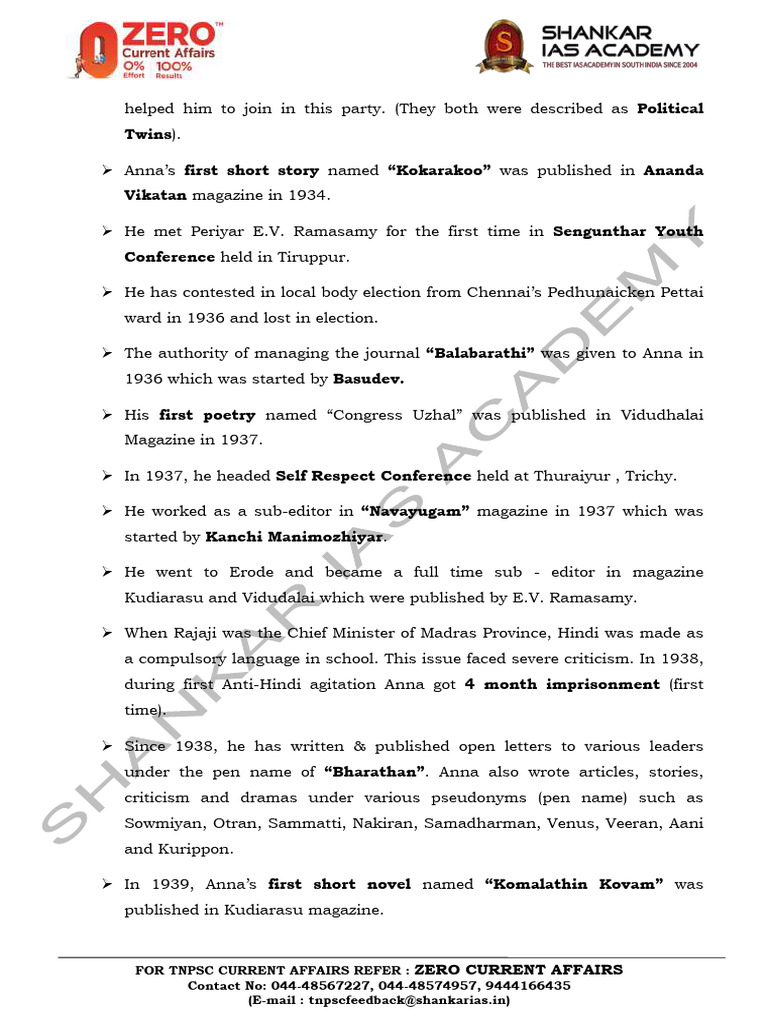 Anna - Durai 3 | PDF