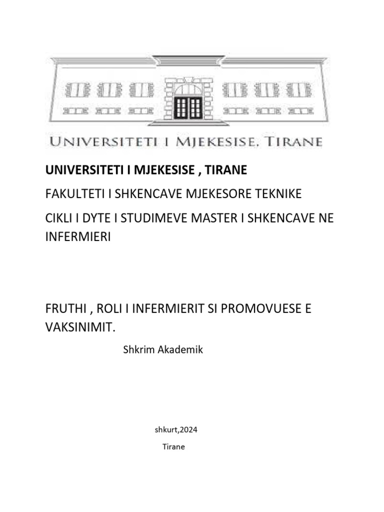 Universiteti I Mjekesise-1 | PDF