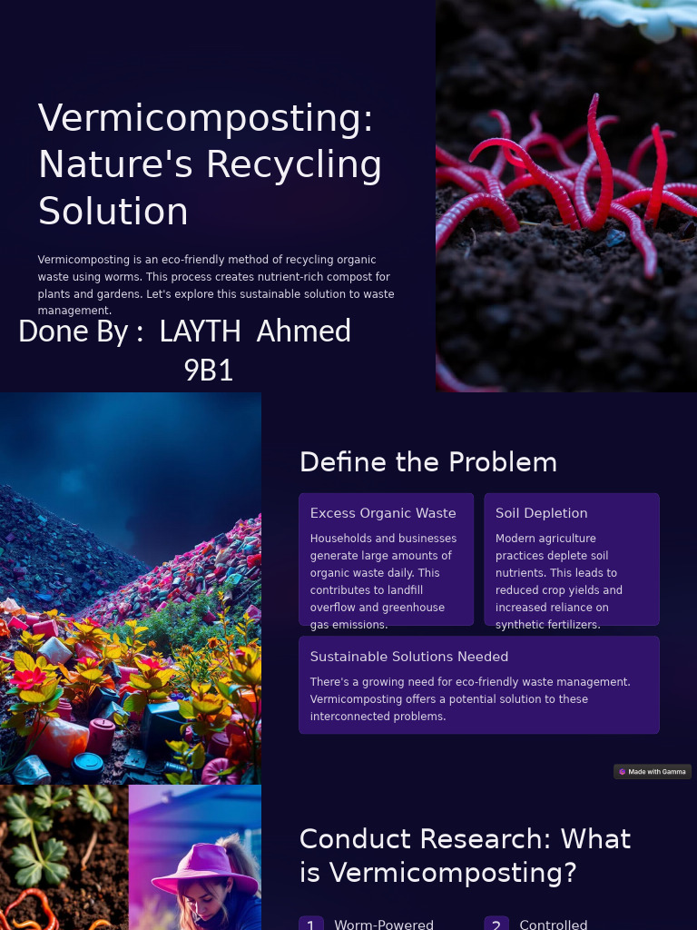 Eco-Friendly Vermicomposting Guide | PDF | Compost | Earth Sciences
