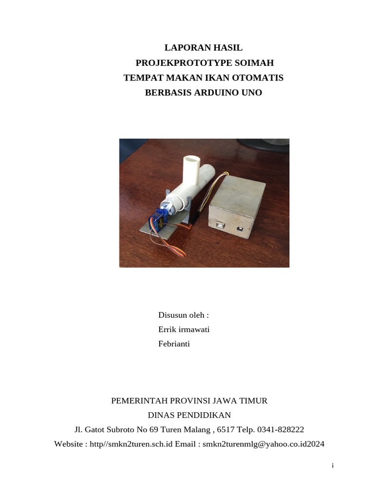 LAPORAN HASIL PROJECT SOIMAH 2024 (1) (1) .Docx Erik | PDF