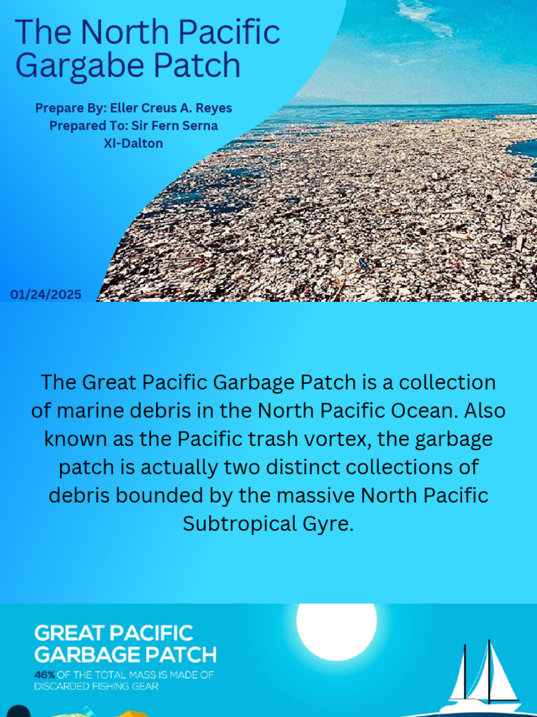 The North Pacific Gargabe Patch | PDF | Debris | Waste Management