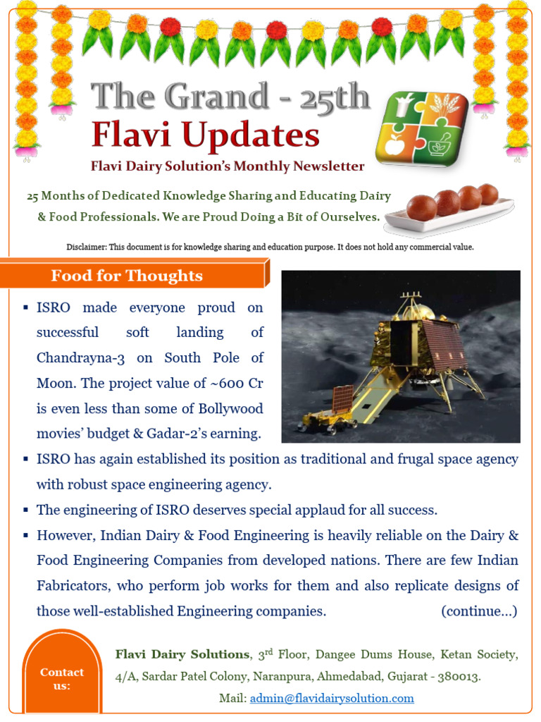 The Grand Flavi Updates - Issue 25 - Aug 23 | PDF | Digestion | Stomach