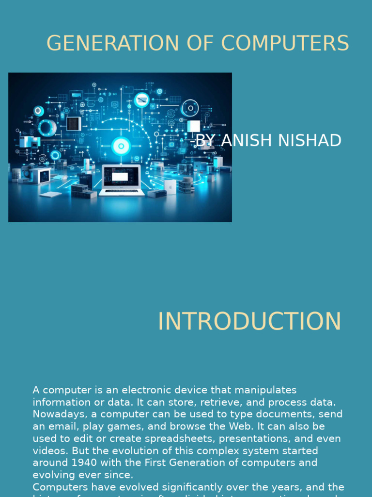 Generations of Computers | PDF | Integrated Circuit | Computing