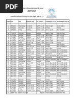 KHS Bell Times Schedule | PDF