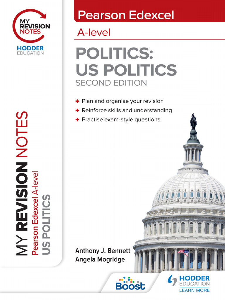 Pearson Edexcel A-Level Politics - US Politics (2nd Ed - ) - Anthony J ...