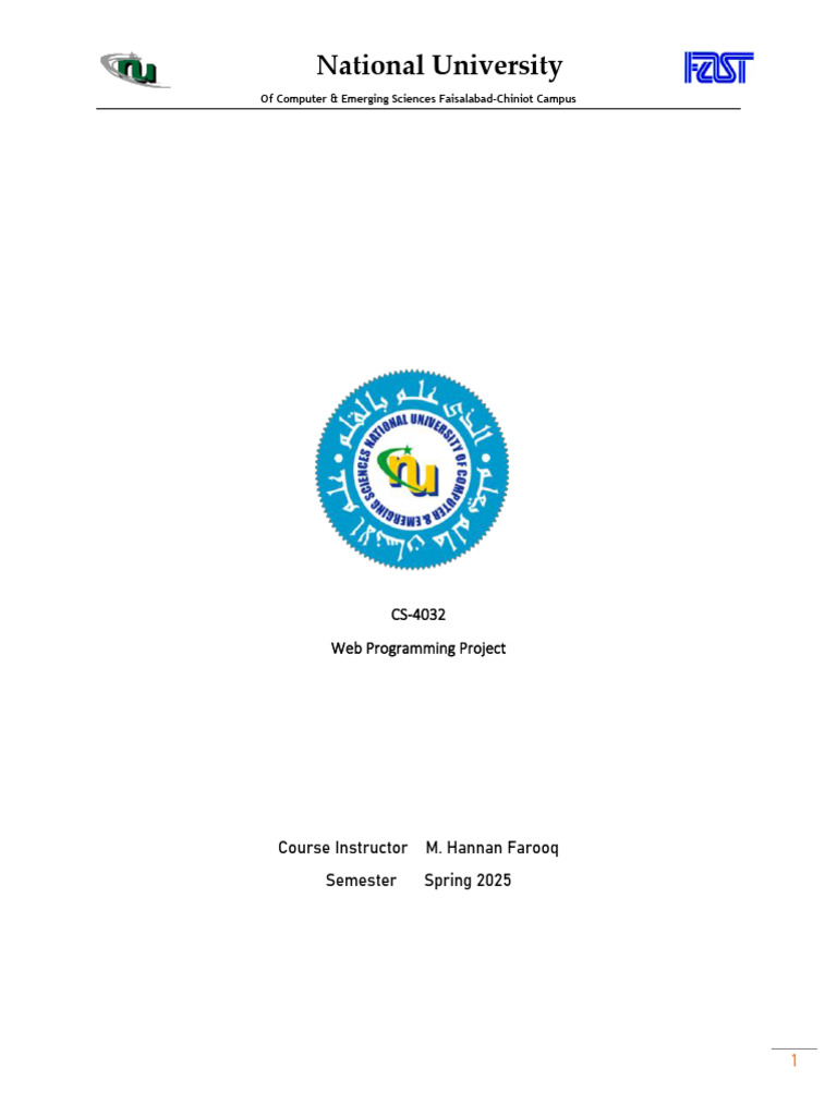 Web Programming Manual Spring - 2025 | PDF