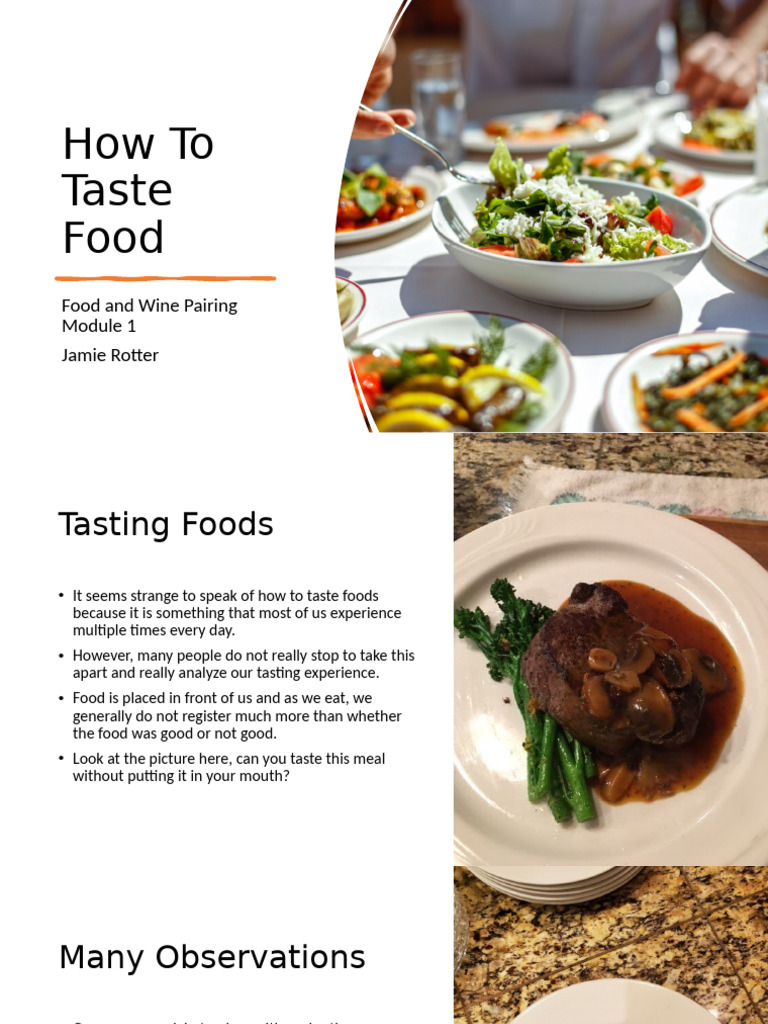 Senses, Tasting and Food | PDF | Taste | Senses