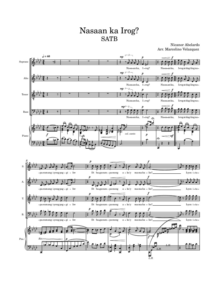 Nasaan Ka Irog | PDF